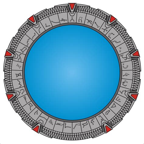 Stargate With Symbols Stargate Stargate Sg1 Stargate Universe