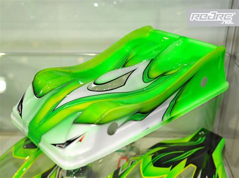 Red RC Xceed 1 12th Scale Body