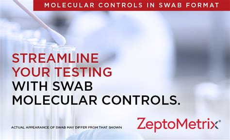 Think Outside The Vial With Swab Molecular Quality Controls