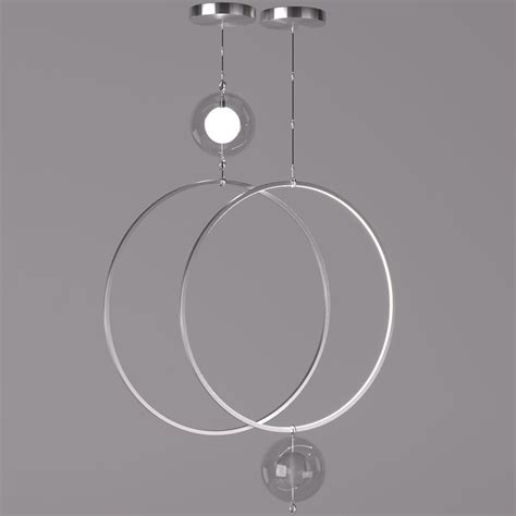 Pendant Ring Light 3d Model Cgtrader