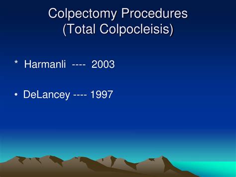 Ppt The Le Fort Colpocleisis Powerpoint Presentation Free Download