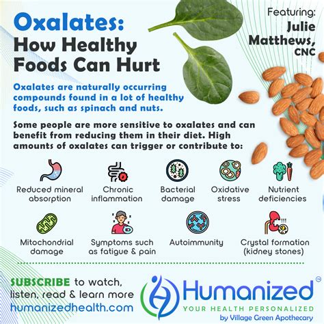 Foods High In Oxalates Chart At Keith Flores Blog