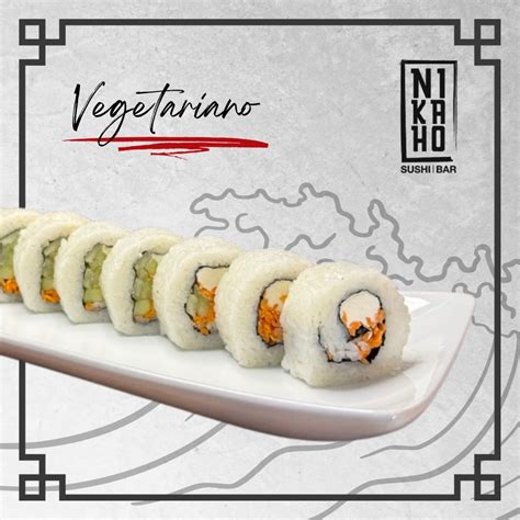 Nikaho Roll Vegetariano En Nikaho 🥕🍣 Una Mezcla Maestra De Vegetales