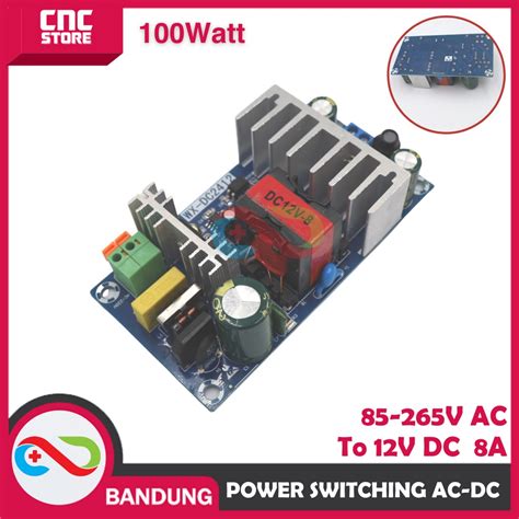 Module Power Supply Switching Ac To Dc 100w 85 265v Ac To 12vdc 8a