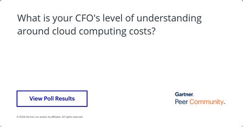 What Is Your Cfos Level Of Understanding Around Cloud Computing Costs