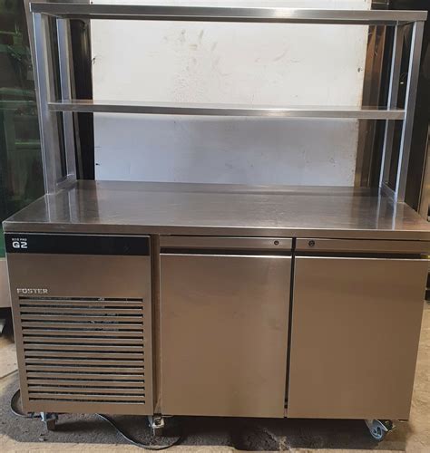 Foster G2 2 Door Bewnch Fridge With Twin Ambient Gantry Caterquip