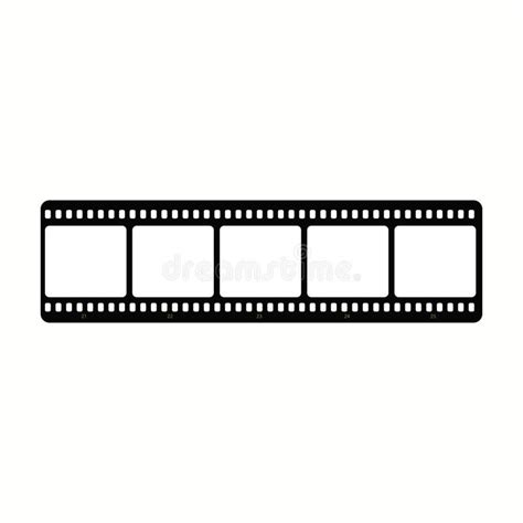Vector Film Strip Cinema Film Strip Concept Stock Vector Illustration Of Production Negative