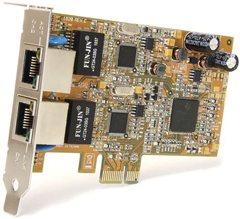 StarTech Com Announces Low Profile Dual Port PCIe Gigabit Ethernet Card TechPowerUp