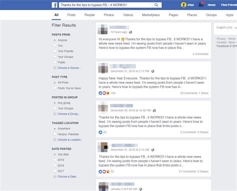 Beware Social Media Users Facebook Bypass Spam Returns