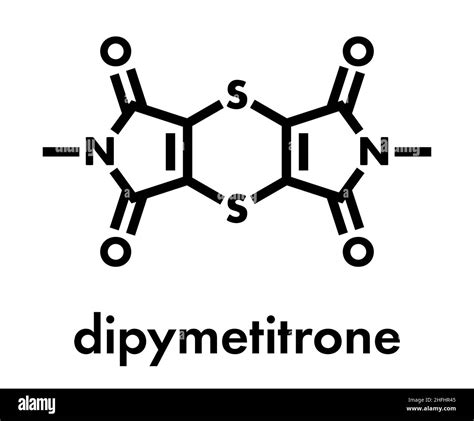 Dipymetitrone Fungicide Molecule Skeletal Formula Stock Vector Image And Art Alamy
