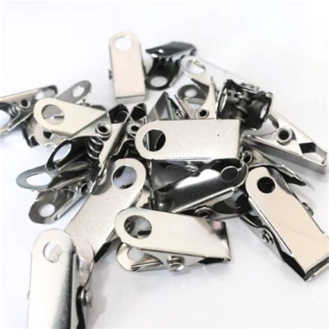 Presilhas Jacaré Clip Para Crachá Atacado Shopee Brasil