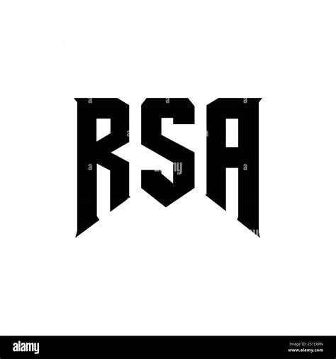 Rsa Logo Design Stock Vector Images Alamy