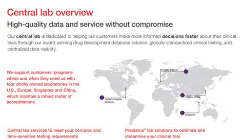 Ppd Laboratory Services Central Lab Ppd