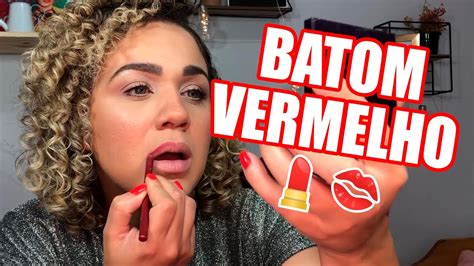 Batom Vermelho Iniciante Dicas Truque Belezaproletaria Youtube