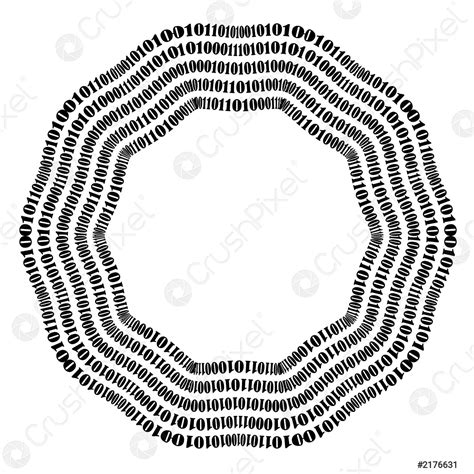 Binary Code Background Stock Vector 2176631 Crushpixel