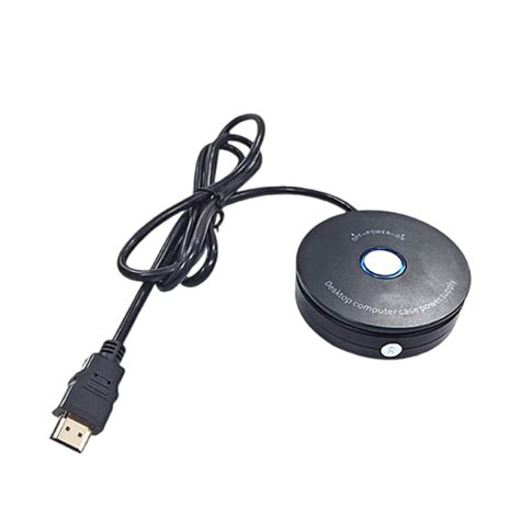 Yrohgkpn External Pc Power Button Desktop Computer Case Reset Switches