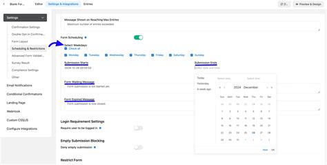 Form Scheduling Feature In Fluent Forms Fluent Forms