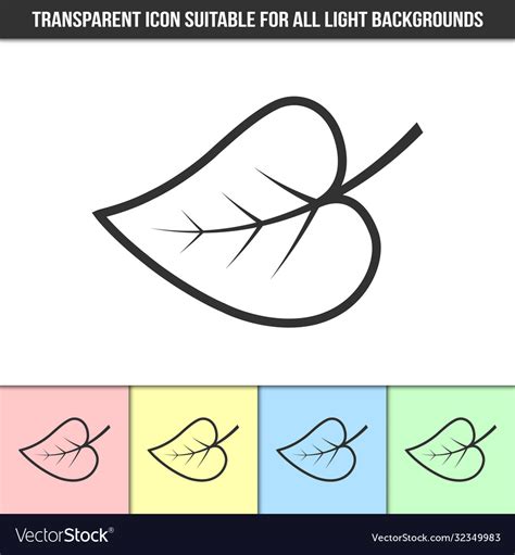 Simple Leaf Outline