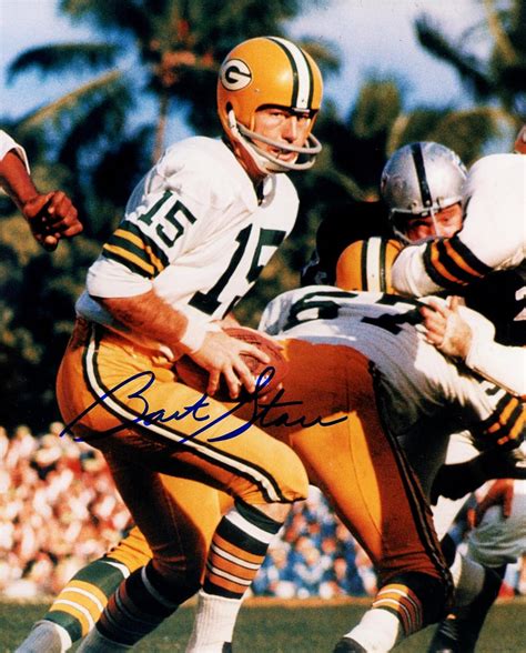 Bart Starr Autographed Photo 8x10 Jsa Certified Autographed Nfl Photos At Amazons Sports
