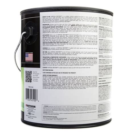 Rust Oleum Restore Vertical Tint Base Resurfacer Concrete Floor Coatings