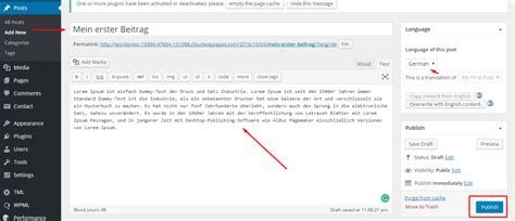 how to use wordpress wpml plugin for multilingual websites