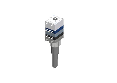 Double Shaft Integrated Absolute Rotary Encoder Potentiometer With Double Shaft Integrated Absolute Rotary Encoder Potentiometer With