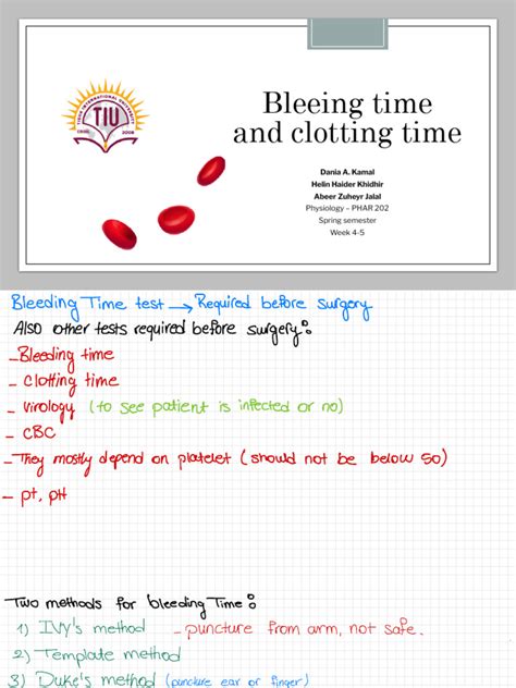 Lab 3 Pdf Bleeding Coagulation