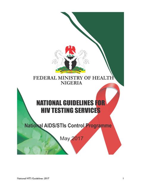 Finalized National Guidelines On Hts Pdf Encrypted 1 Pdf Hivaids