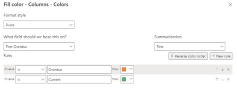 conditional formatting stacked column chart not wo microsoft