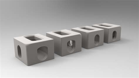 Iso 1161 Shipping Container Corner Casting 3d Cad Model 60 Off