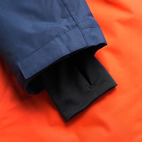 Pika Mens Matterhorn Ski Jacket Navy Orange