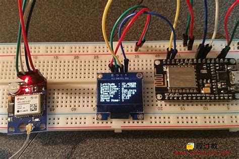 Nodemcu在oled显示屏上显示gps数据 趣讨教