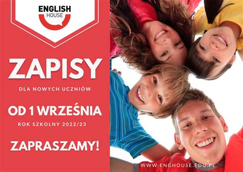 Zapisy Od 1 WrzeŚnia Szkoła Języka Angielskiego
