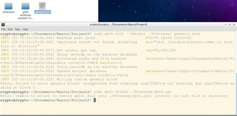 solved why not working this command sudo geth attach