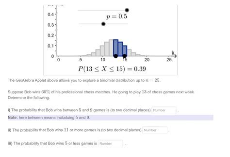 Solved The Geogebra Applet Above Allows You To Explore A