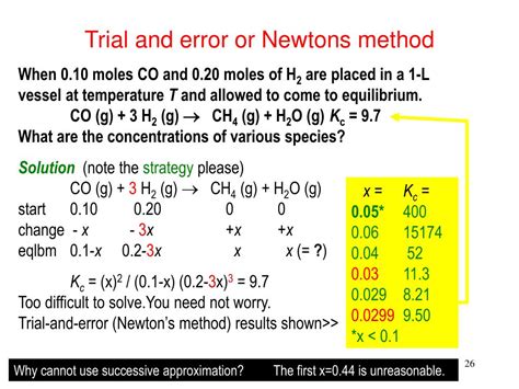 Ppt 16 Chemical Equilibrium Powerpoint Presentation Free Download Id253454