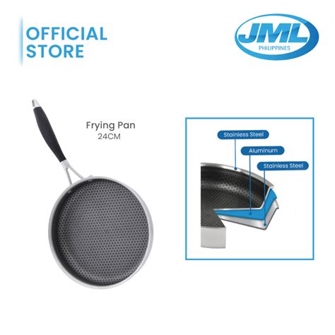 Jml Grand Master Stainless Elite Frying Pan Lazada Ph
