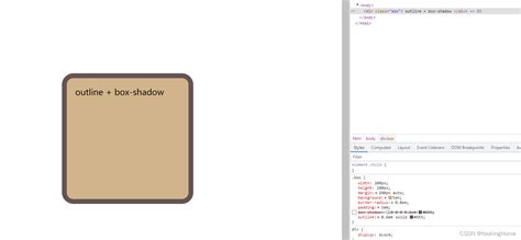 Outline 和 Border Radius产生的碰撞outline Border Radous Csdn博客