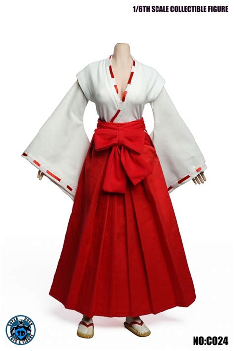 Female Traditional Japanese Suit Set Red Super Duck Machinegun