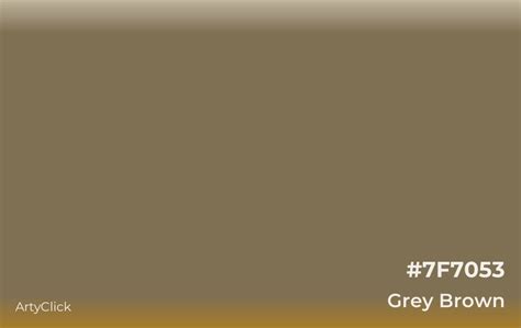 What Color Is Grey And Brown