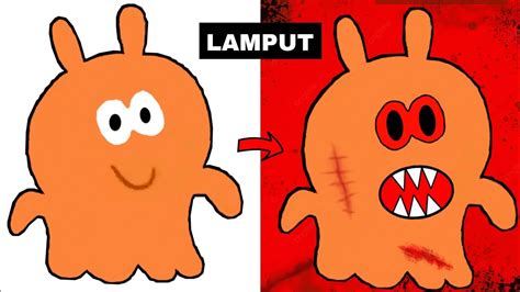 Lamput Characters In Horror Version 2021 Part 1 Lampot Halloween Scary Funky Cartoons