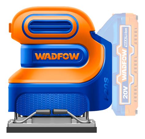 Lijadora Orbital P20s Sin Bat Sin Carg Wadfow Wrap5010 L N Color Azul