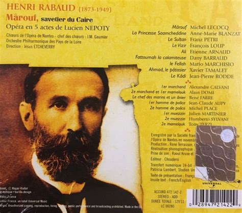 Afina Tus Oidos Rabaud Mârouf Etcheverry