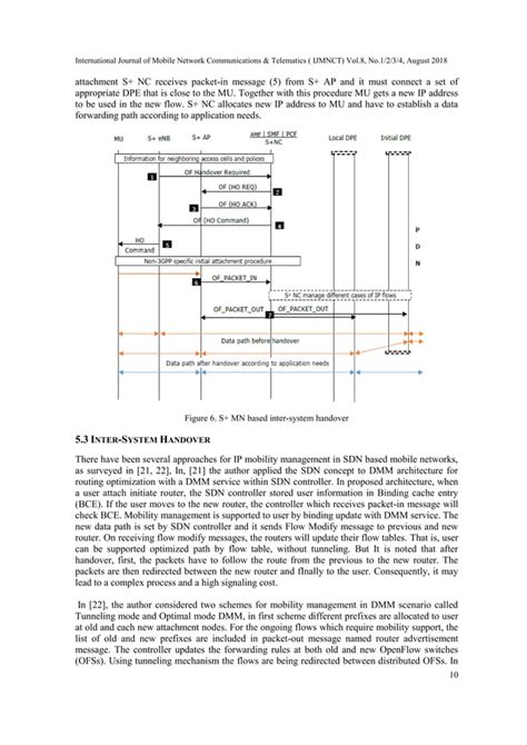 improvements for dmm in sdn and virtualization based mobile network