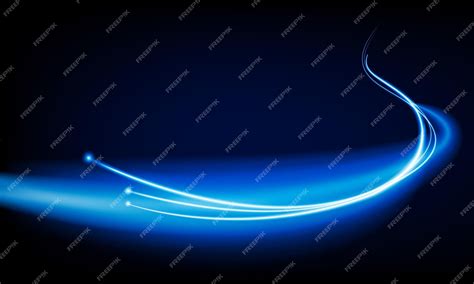 Premium Vector Abstract Speed Line Background With Dynamic Light Fiber Cable Technology
