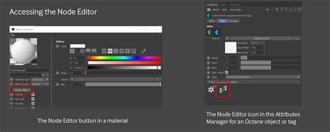 The Octane Node Editor For Cinema 4d On Behance