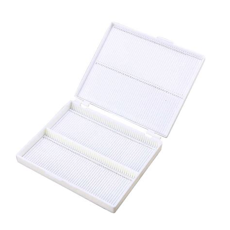 Microscope Slide Box Bio Slice Box Biological Pathology Plastic Slice Cassette White Fruugo Uk