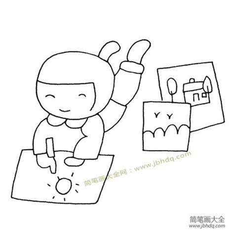 小学生在家画画的简笔画（热门15张） 简笔画图片大全