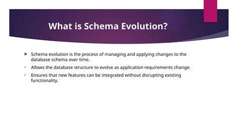 Django Schema Evolution For 5th Sempptx