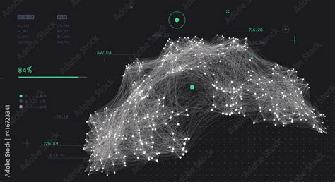 Cluster Analysis Big Data Visualization Social Media Graph Global Data Network Cloud